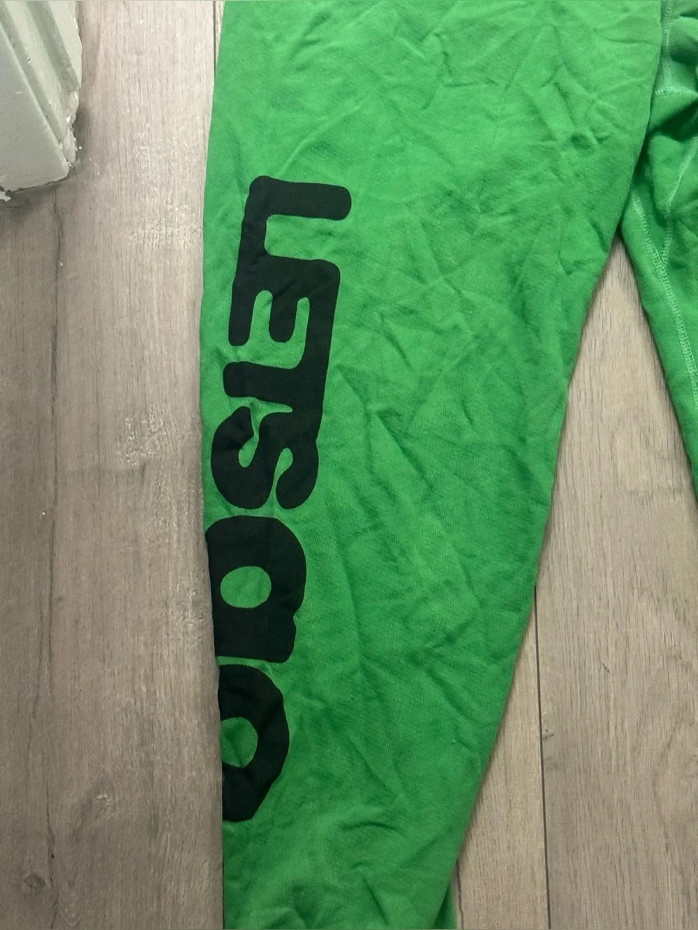 freecity | Pants & Jumpsuits | Freecity Rare Green Rainbow Graphic ...